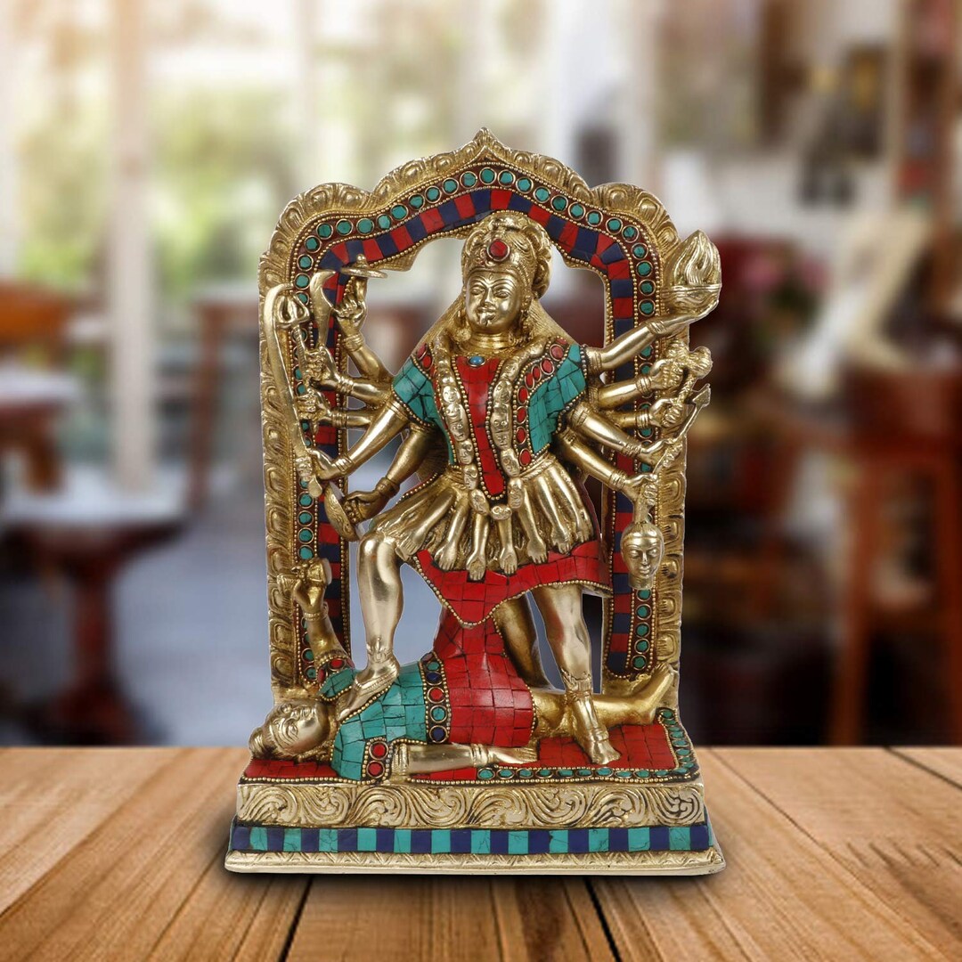 Maa Kali Statue Adi Shakti Ma Goddess Murti Idol Aadya - Etsy Australia