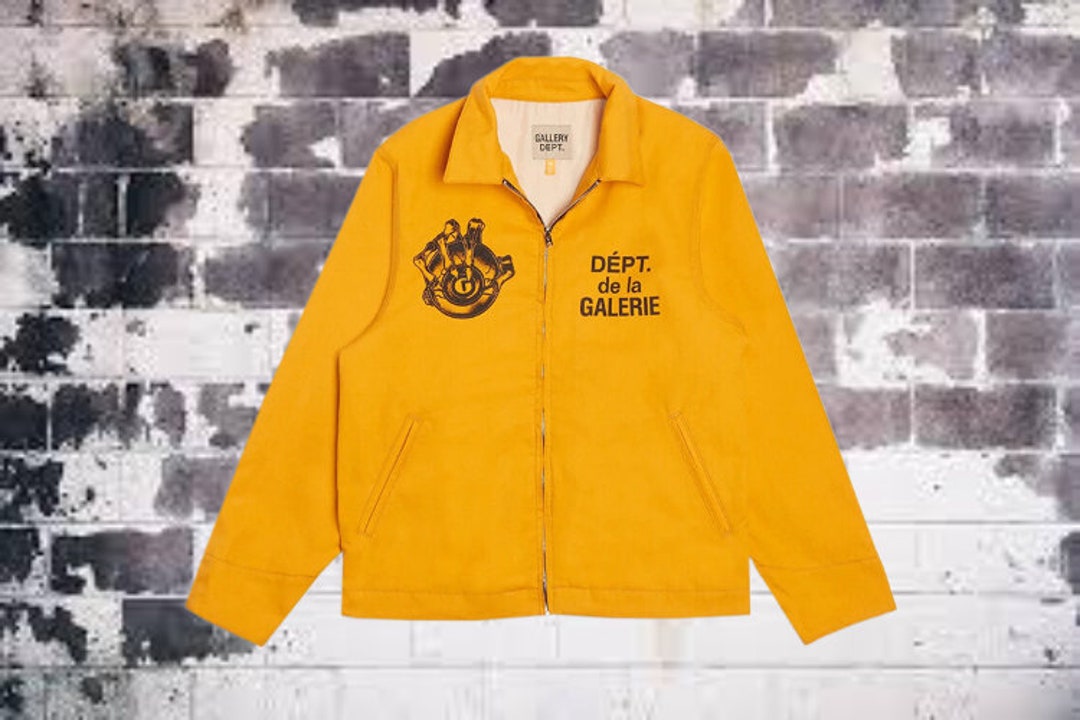 GALLERY DEPT Jacket Eyeball Letter Print Coach Jacket American - Etsy