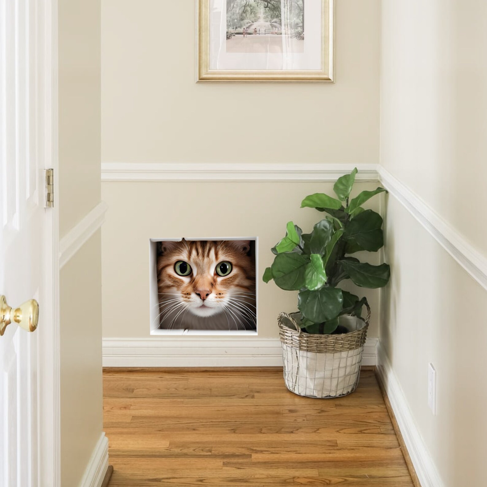 Printable Cat Prank Paper // Prank // Sticker // Cat Prank Face - Etsy