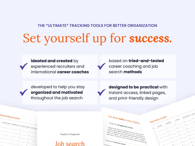 Job Search Tracker, Printable Trackers Job Application Tracker ...