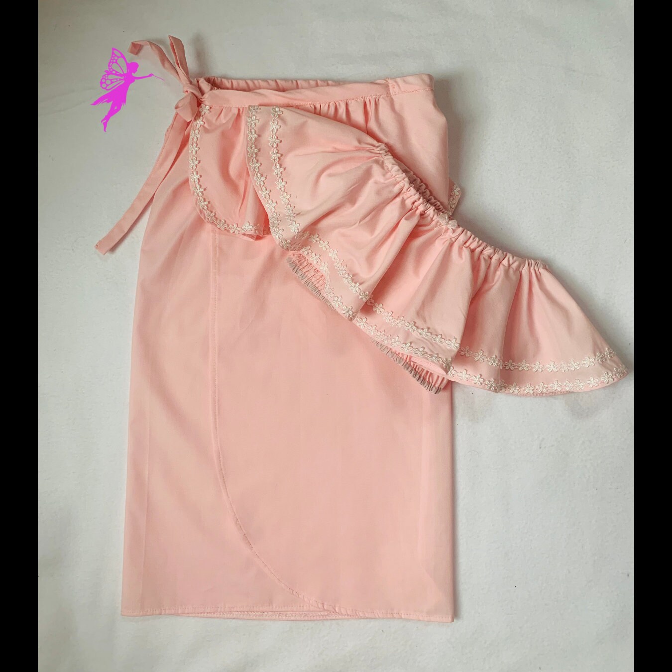 Sri Lankan Girls Half Saree / Lama Saree With Neck Ruffle. Sri Lankan ...