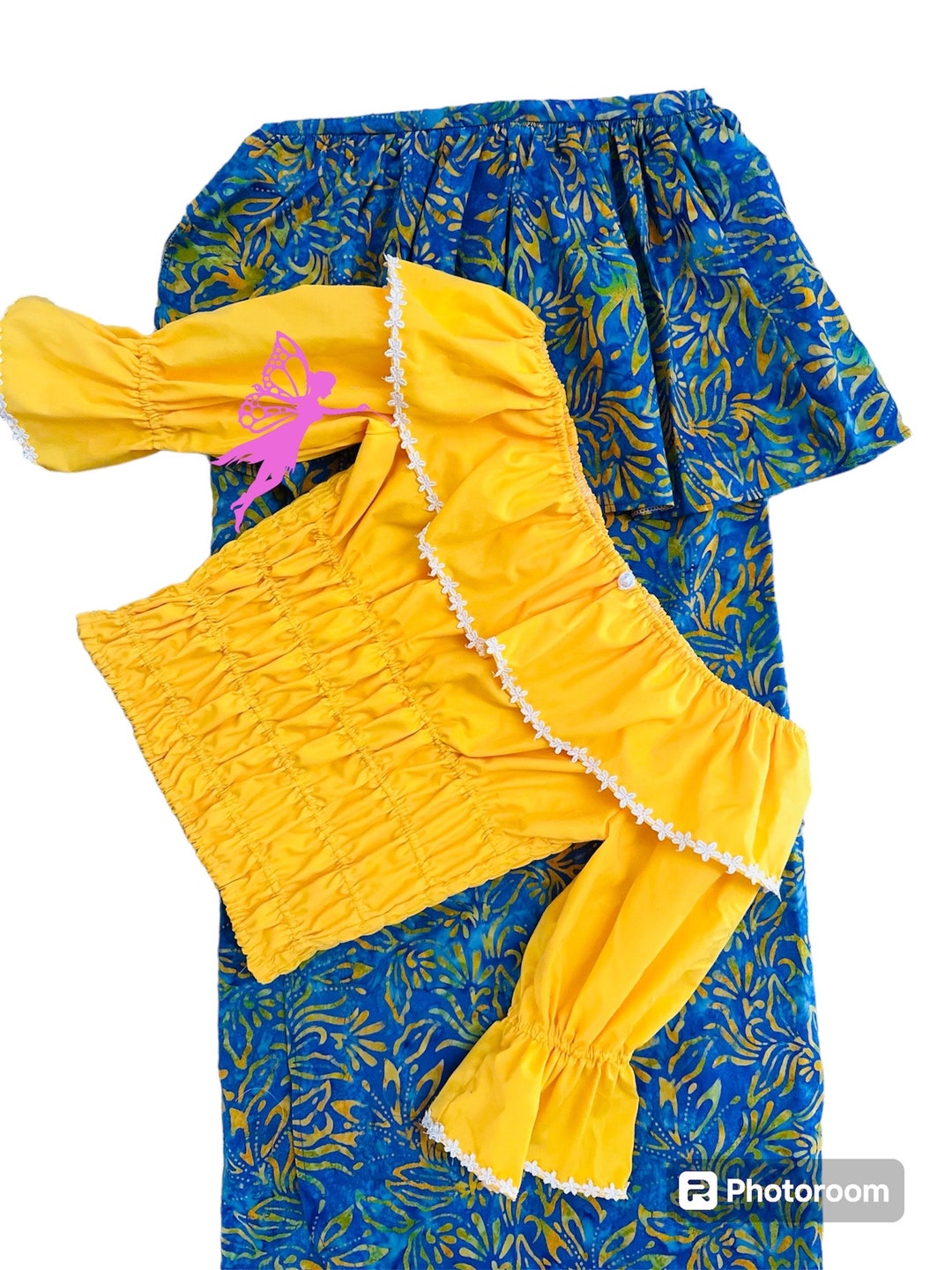 Sri Lankan Girls Half Saree Shades of Blue / Lama Saree Custom-made ...