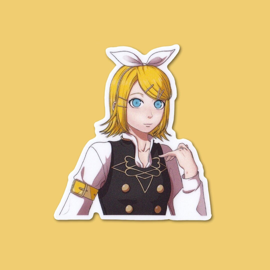 3" Sticker | Kagamine Rin X Fire Emblem: Three Houses | Vinyl ...