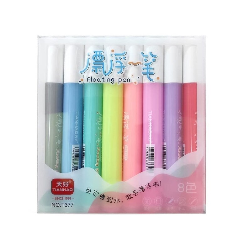 8 Colors Doodle Pen Children's Colorful Marker Pen Magical Water ...