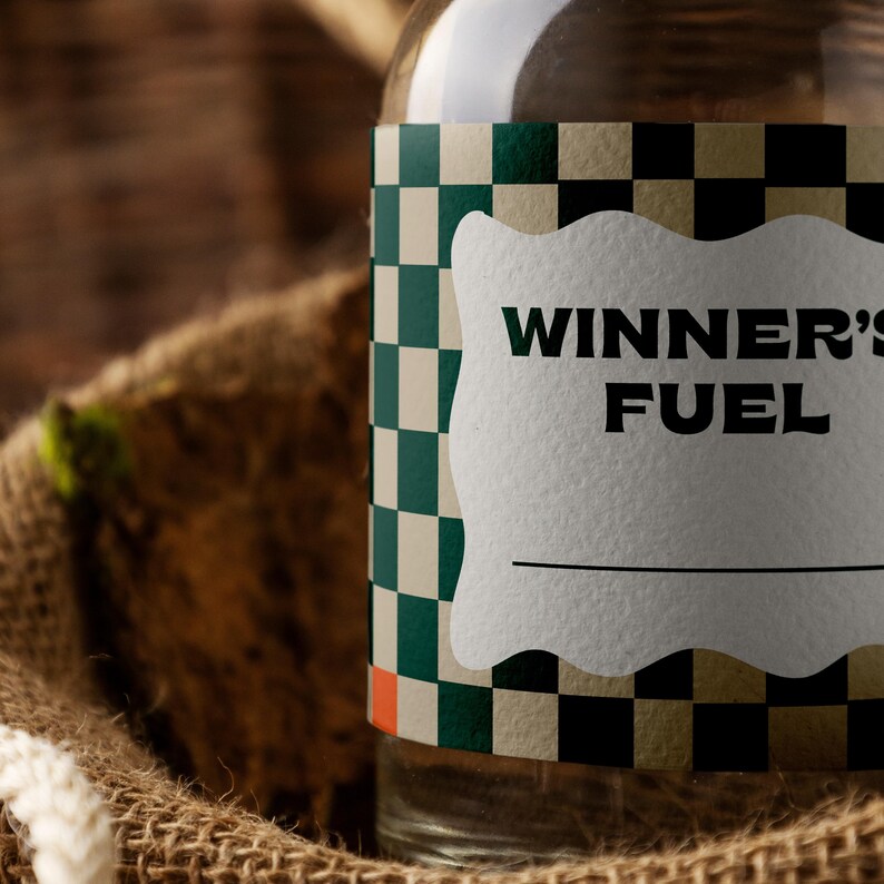 Printable Cars Food & Drinks Labels Racing Cars Party Decor Birthday ...