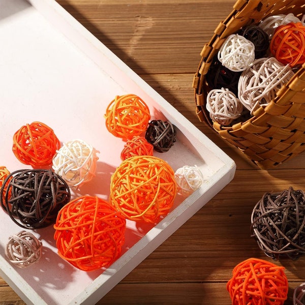 Rattan Balls - Etsy