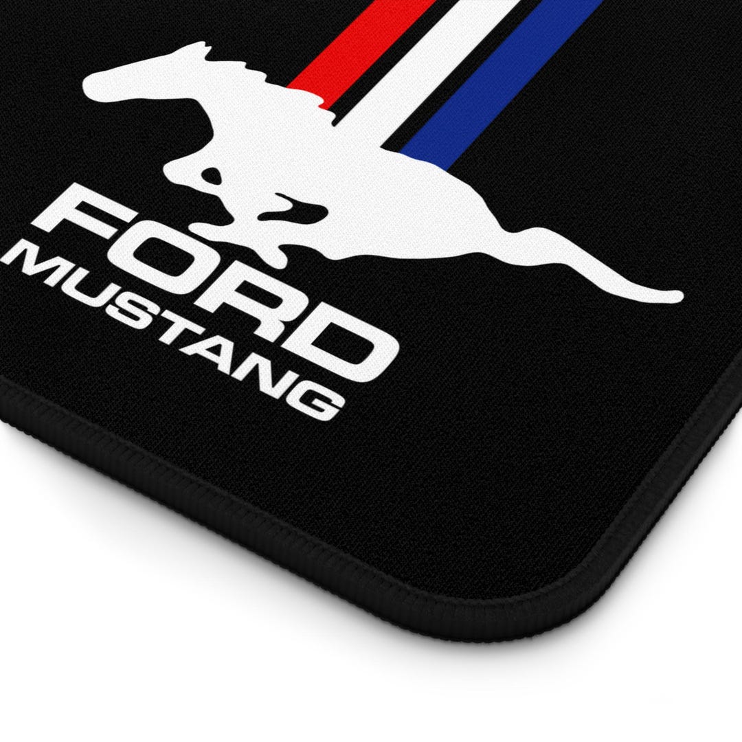 Ford Mustang Desk Mat | Mouse Pad | Horse | Three Stripes | Elegant ...