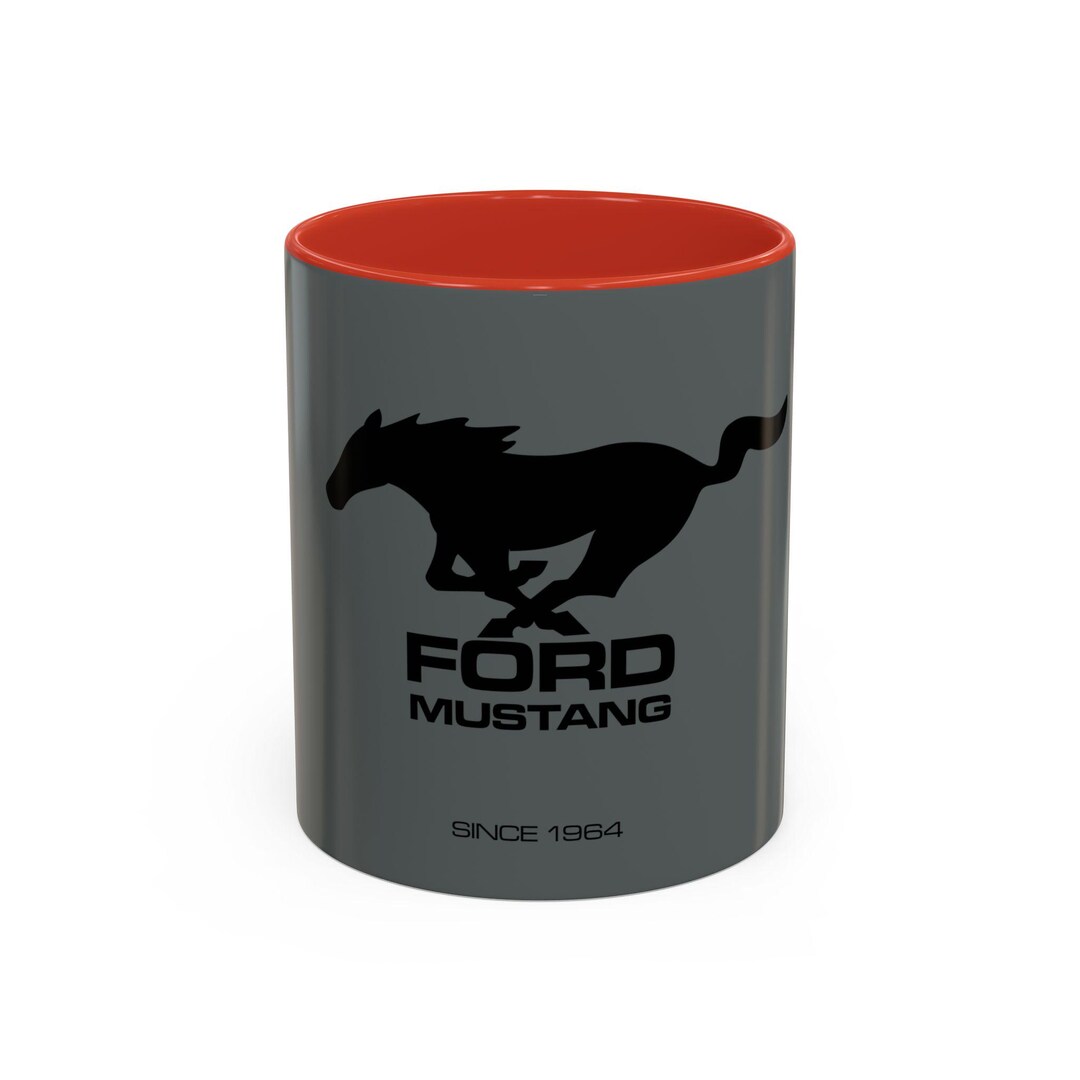 Ford Mustang Coffee Mug: Iconic Stripes, Car Lover Gift (11oz & 15oz ...