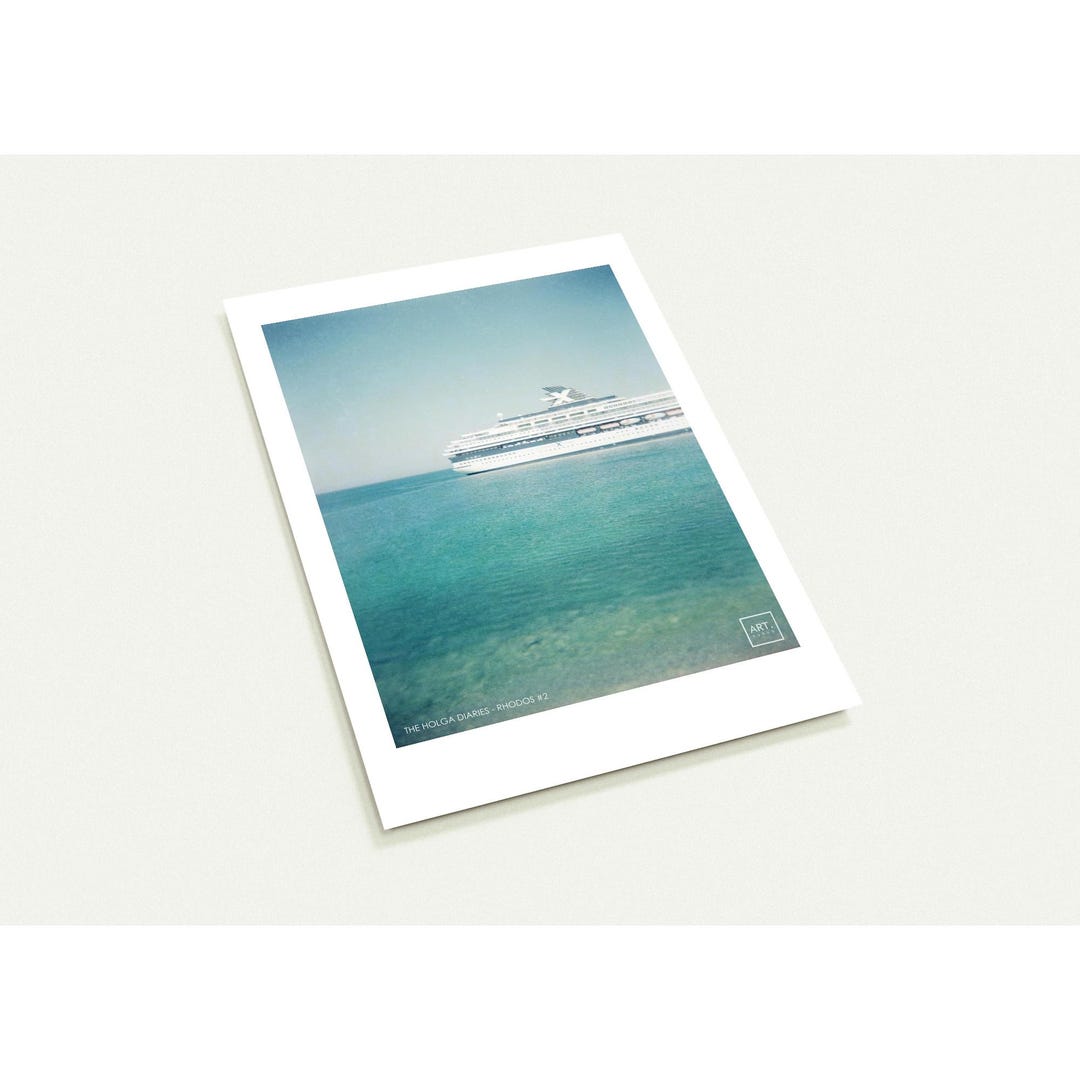 The Holga Diaries - Rhodes #2 // Pack of 10 Flat Post Cards (EU + Rest ...