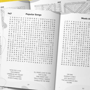 1990s Custom Word Search Book - Best Ever Childhood Memories 1990s Word ...