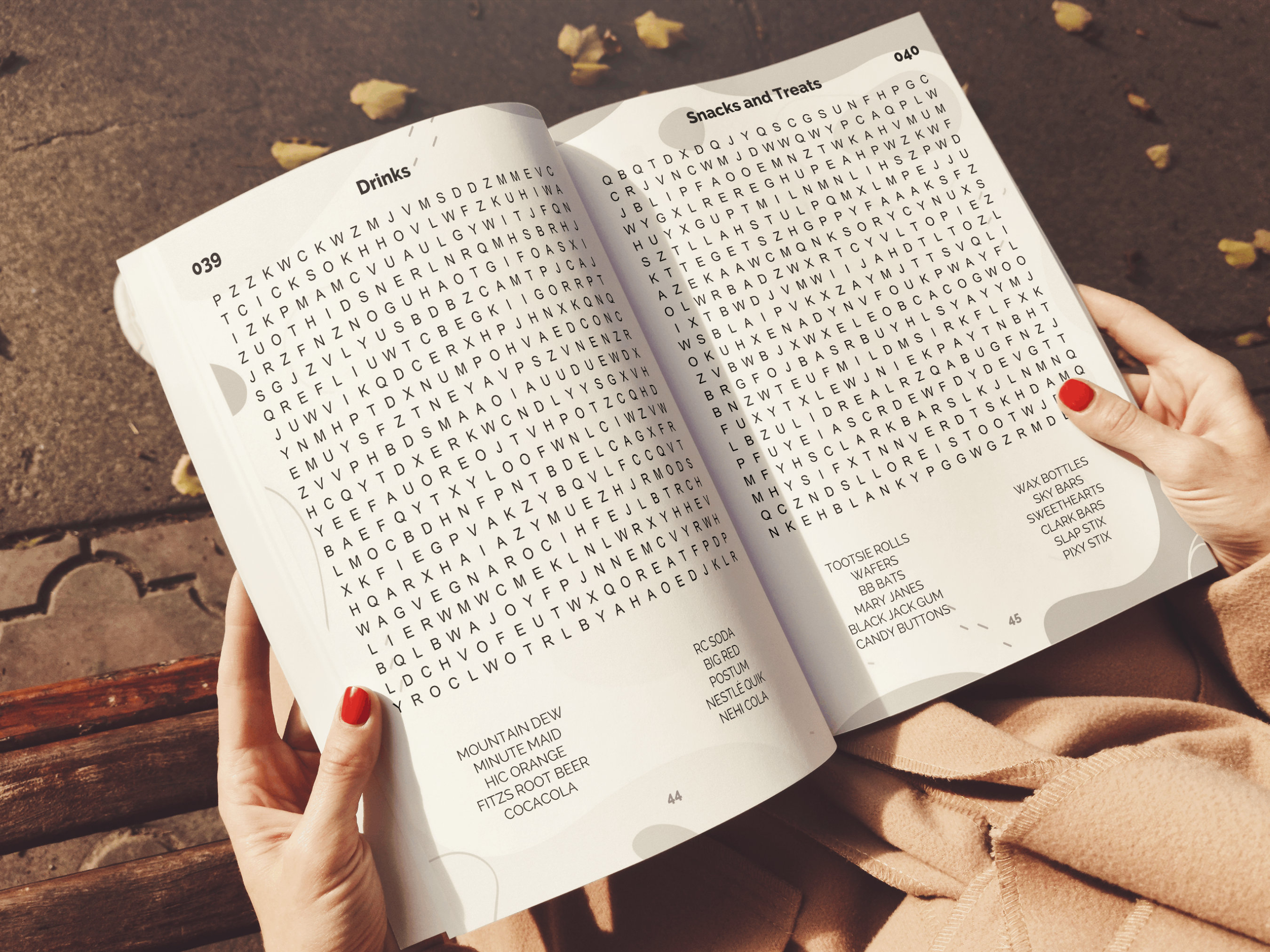 1940s Custom Word Search Book Best Ever Childhood Memories - Etsy