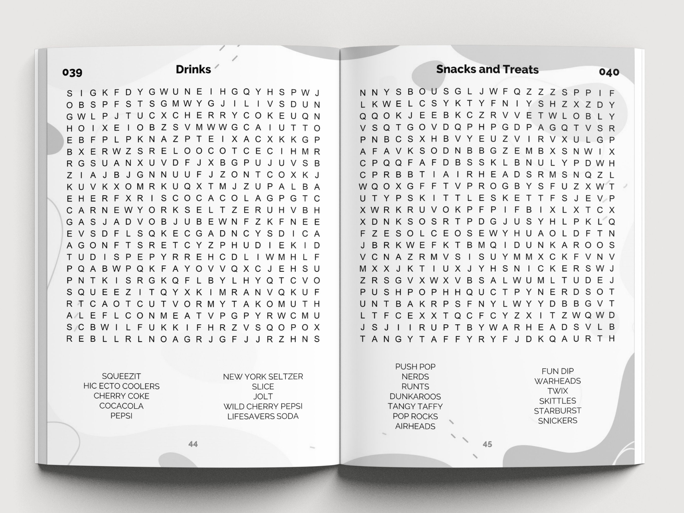 1980s Custom Word Search Book Best Ever Childhood Memories - Etsy