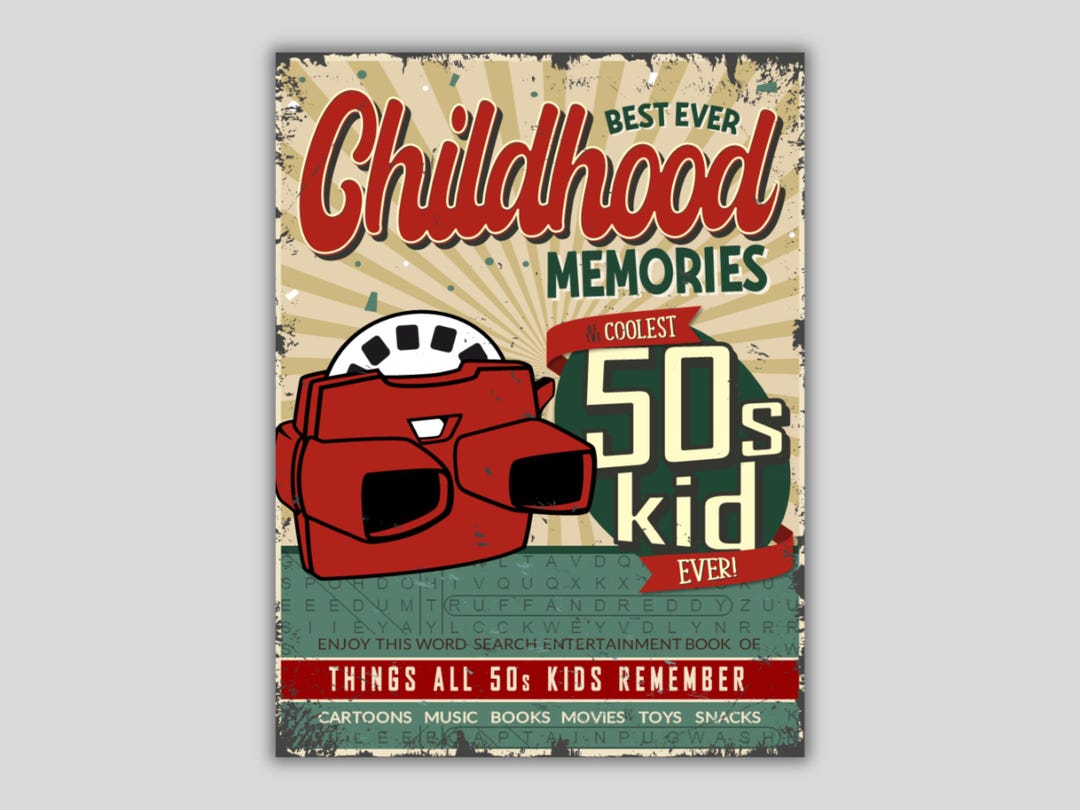 1950s Best Ever Childhood Memories, Nostalgic Fun 1950s Themed ...
