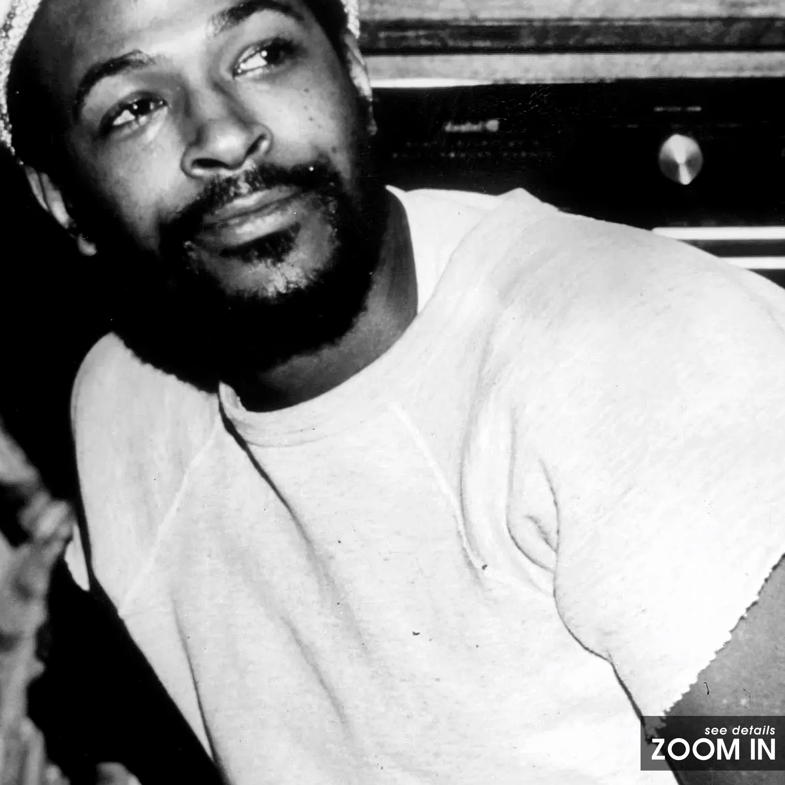Marvin Gaye Posters / Marvin Gaye Black and White Wall Art sold by ...