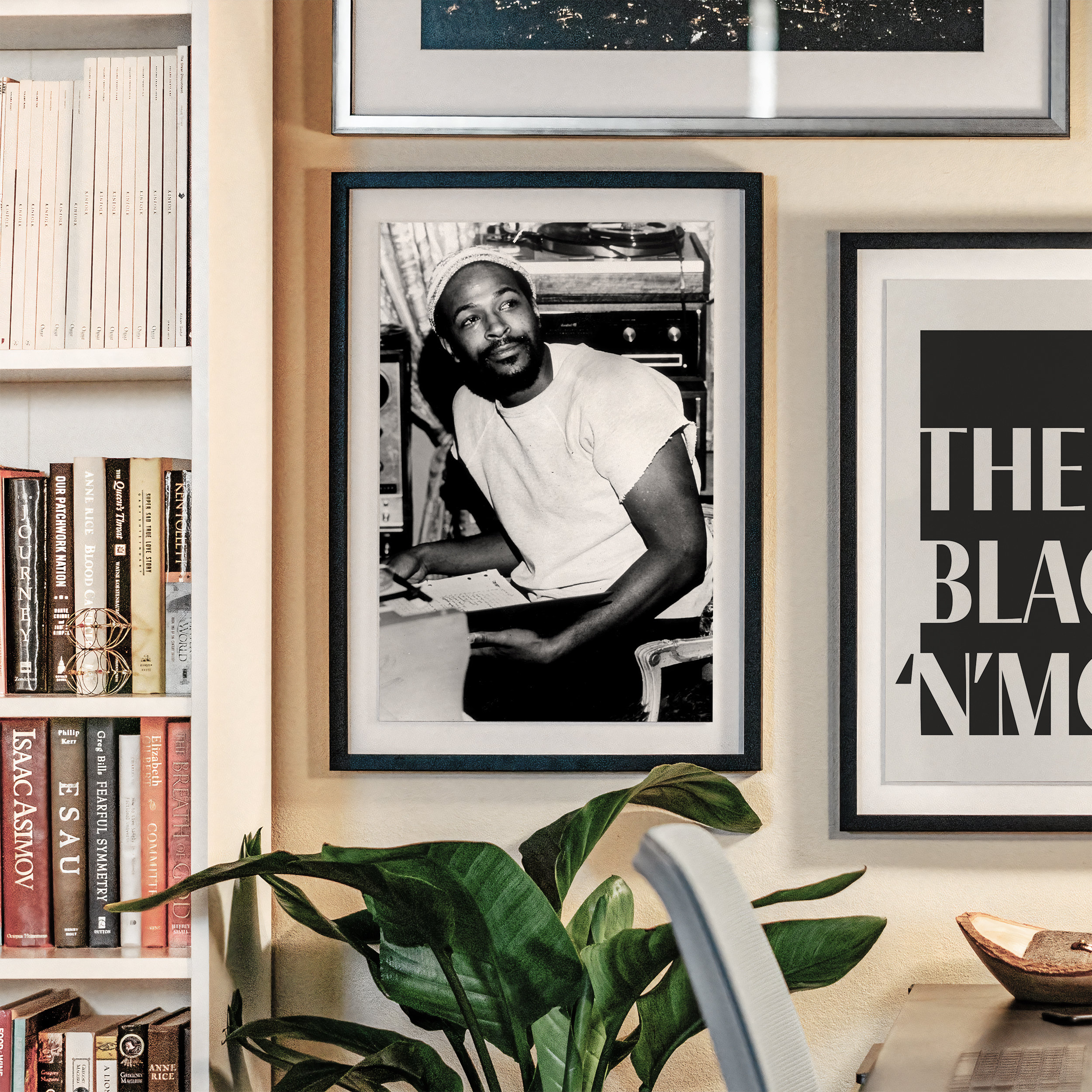 Marvin Gaye Posters / Marvin Gaye Black and White Wall Art sold by ...