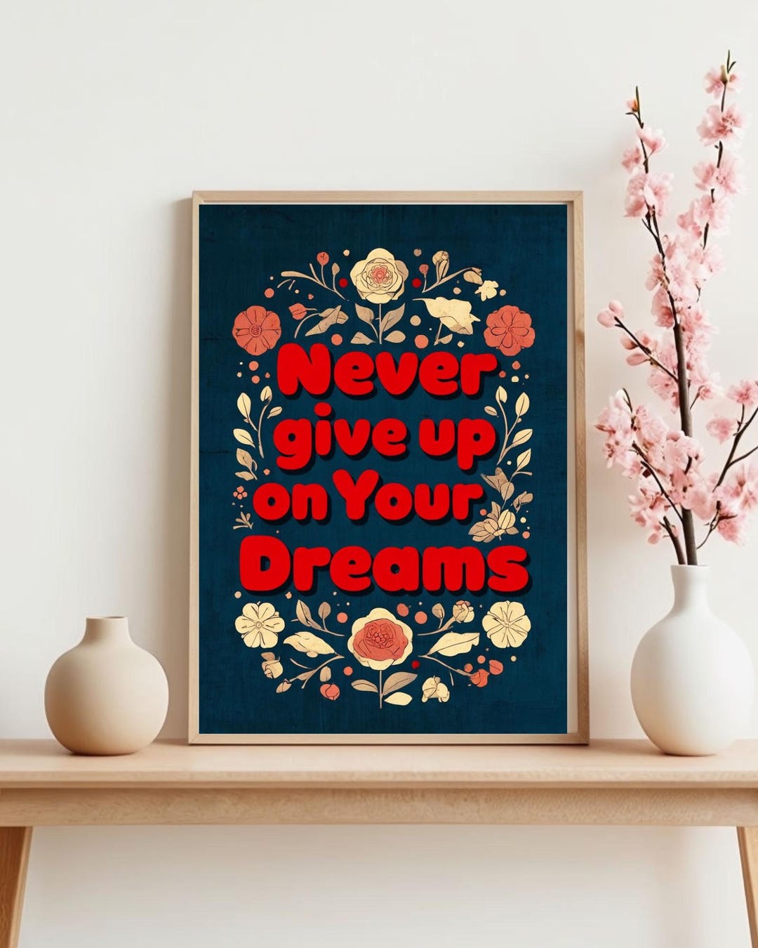 Inspirational Quote Wall Printable Motivational Words Art Positive Affirmation Wall Decor