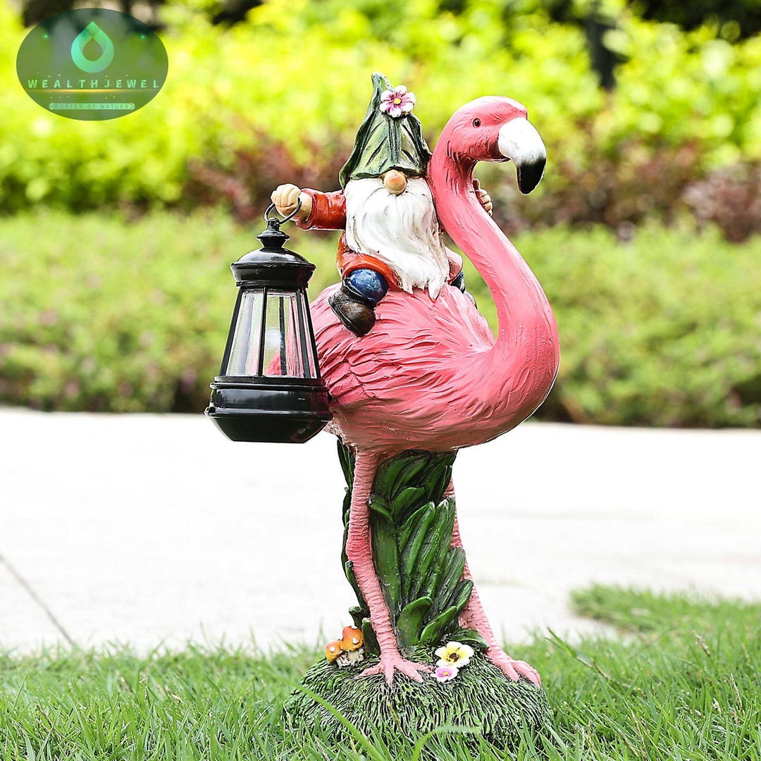 Exciting Garden Gnome Or Plastic Flamingo Crossword Photos