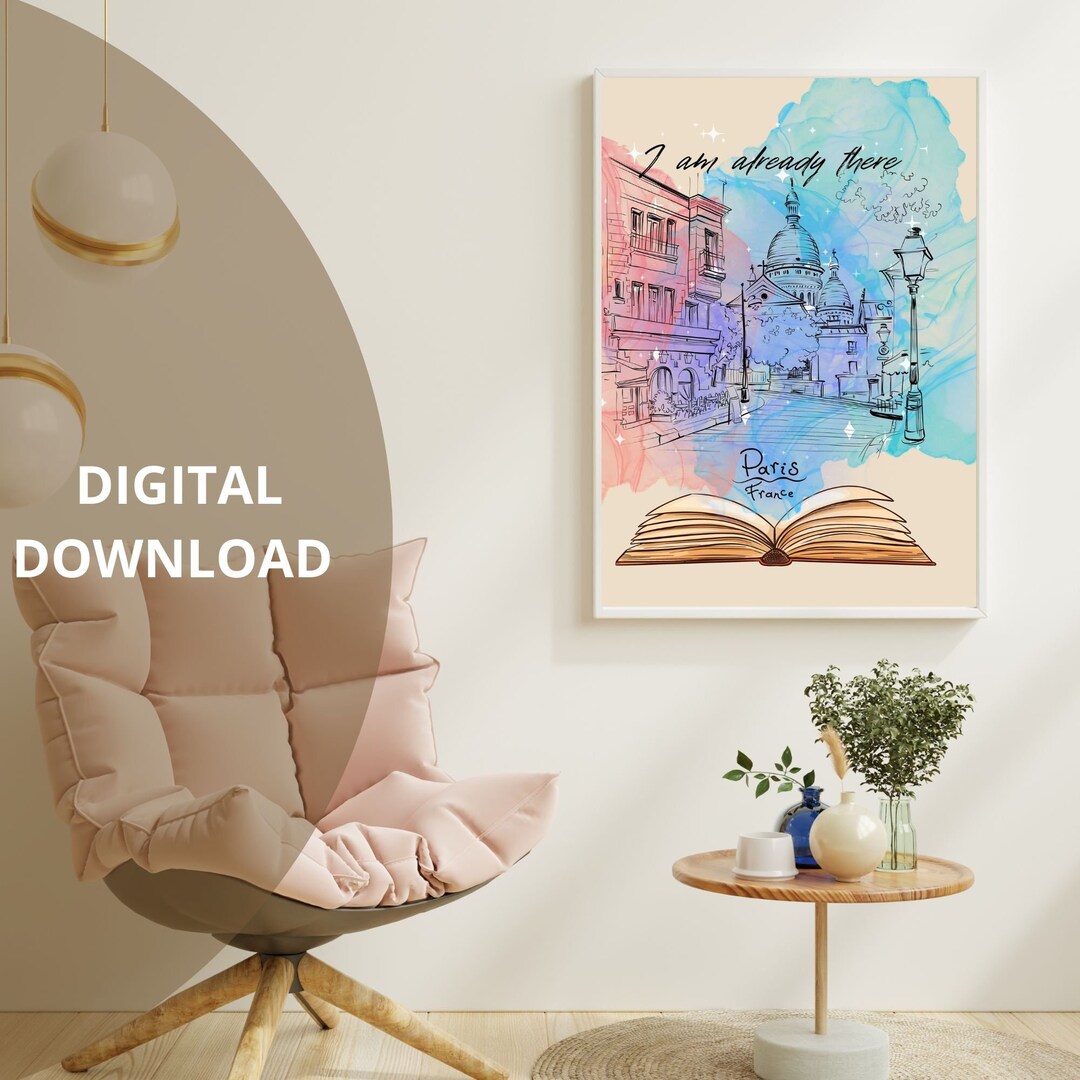 I Am Already There | Printable Wall Art | Digital Download | Colorful ...