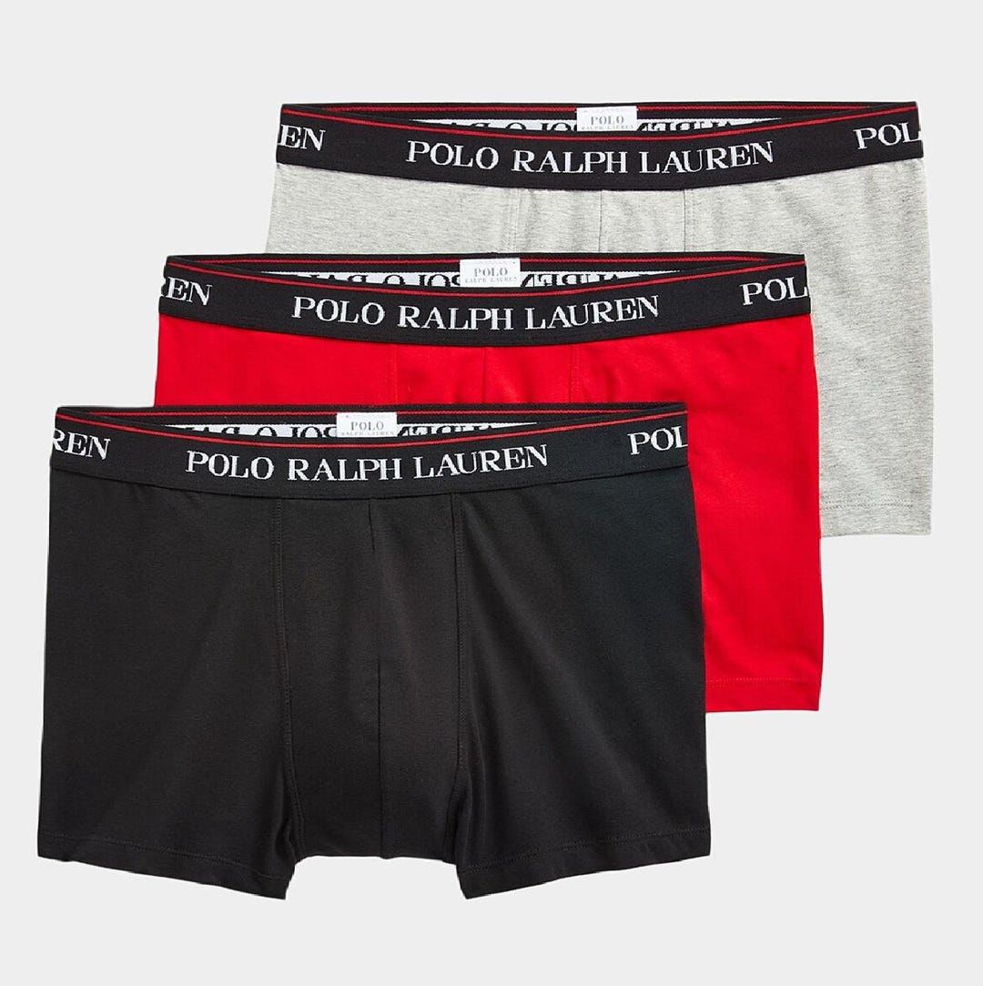Men's Ralph Lauren Boxer Shorts Underwear Trunks 3 in a Pack - Etsy