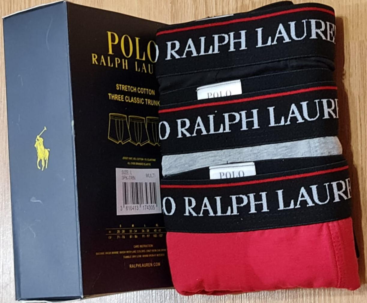 Men's Ralph Lauren Boxer Shorts Underwear Trunks 3 in a Pack - Etsy UK
