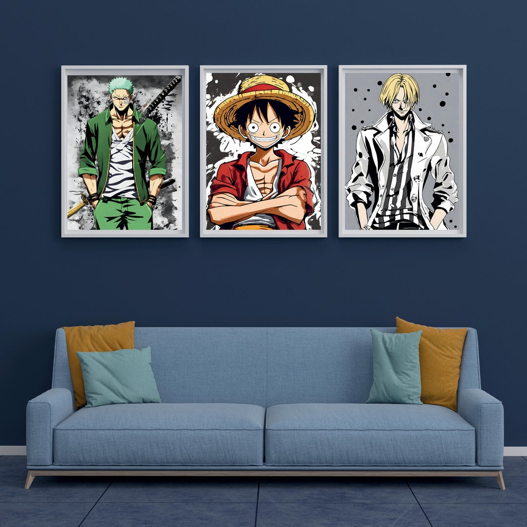 Download Print Frames anime Fusion Anime Odyssey: Set of 7 Wall Prints ...