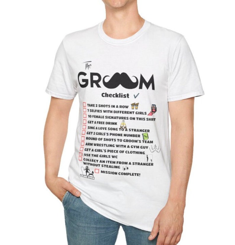 Bachelor Party Checklist File. Checklist Groom Party. Men Bachelor ...