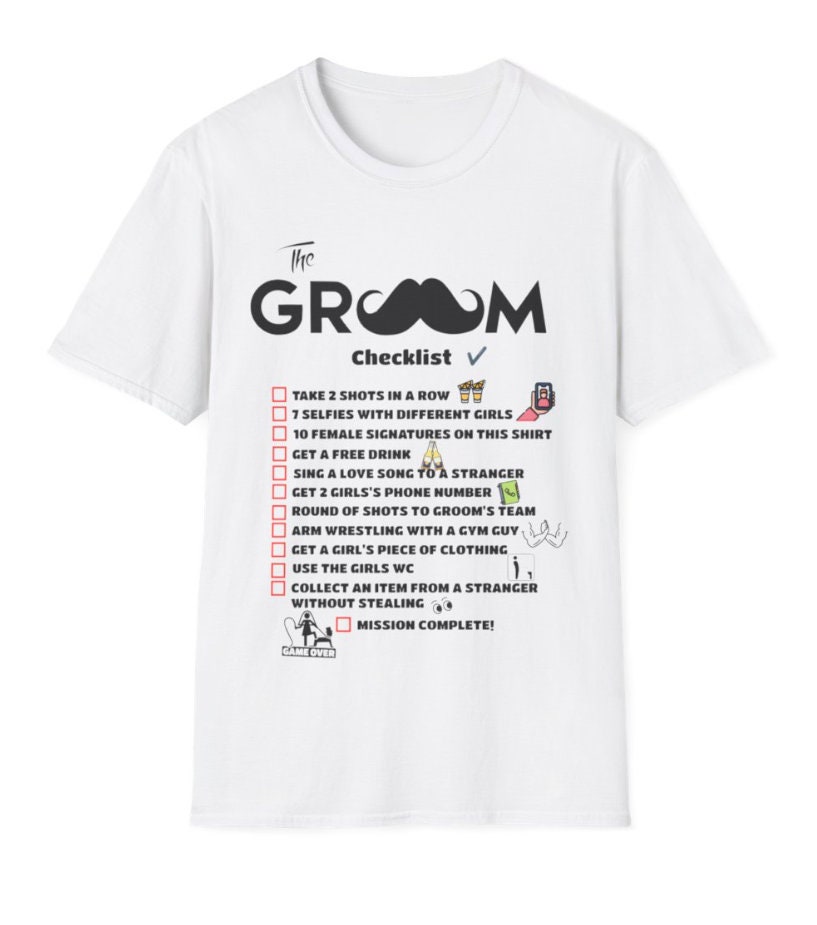 Bachelor Party Checklist File. Checklist Groom Party. Men Bachelor ...