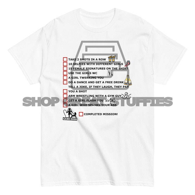 Bachelor Party Checklist File. Checklist to Stick on Bachelor Party T ...