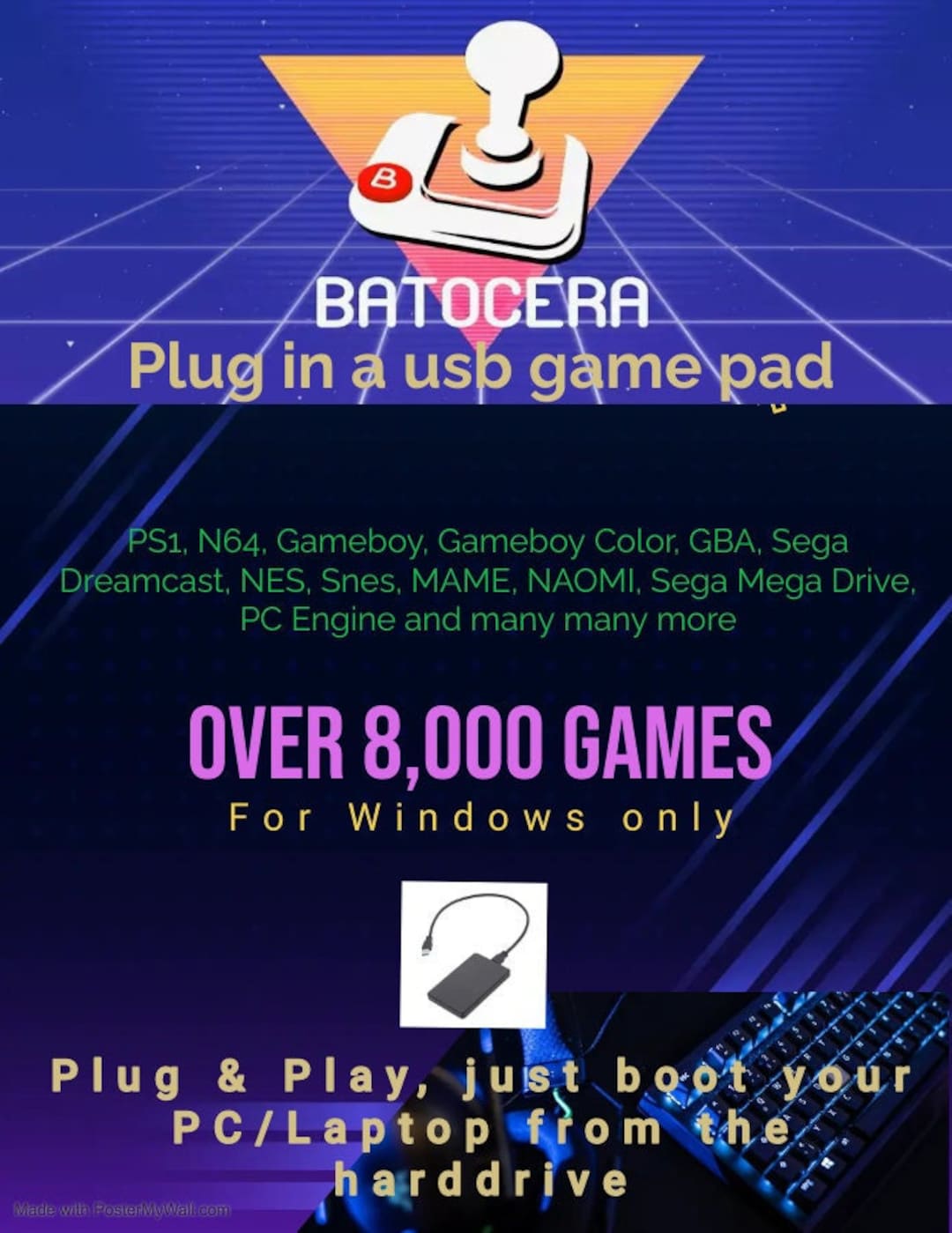 Batocera Gaming System - Etsy