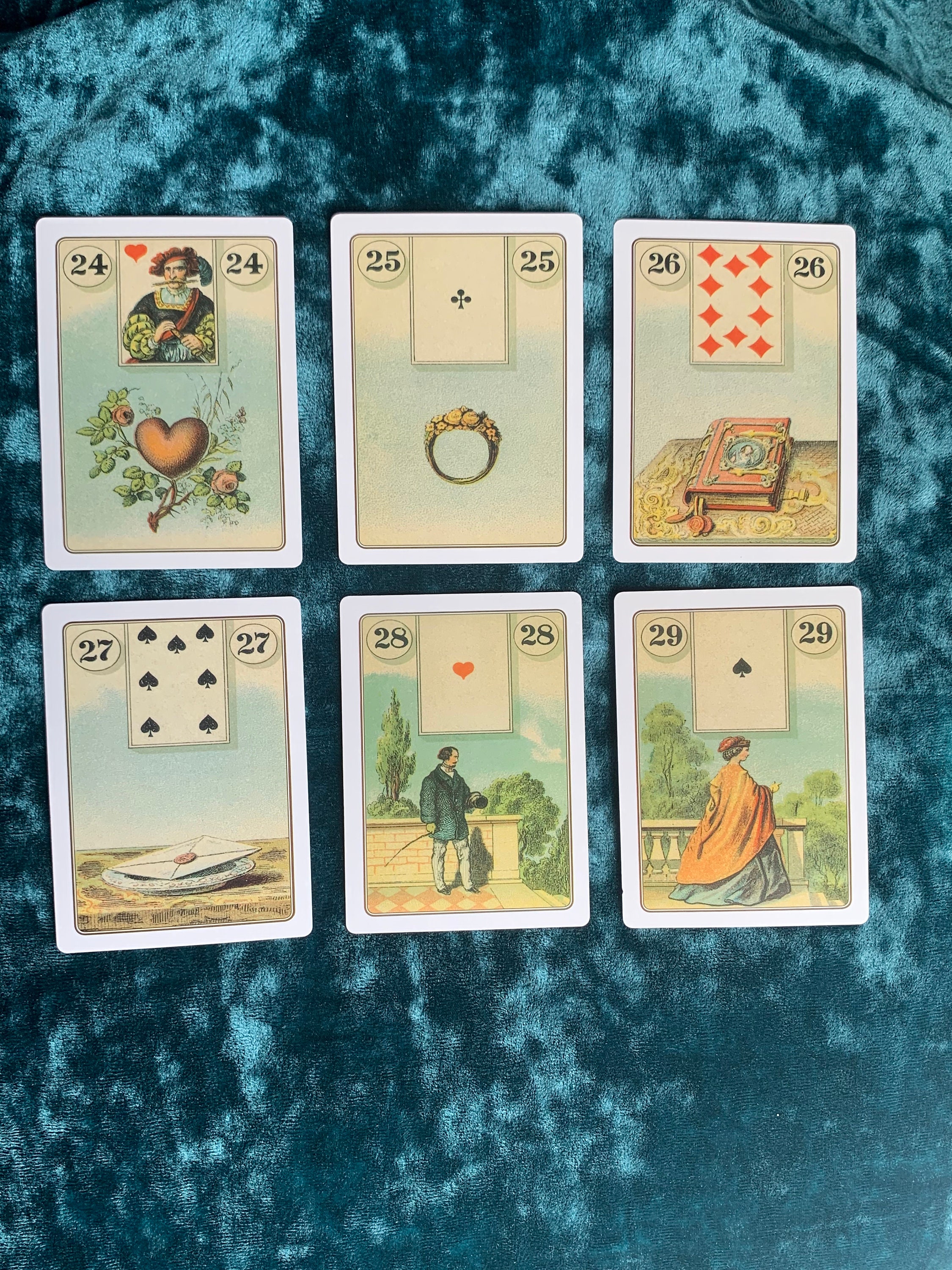 Deck of Lenormand Oracle Cards - Etsy