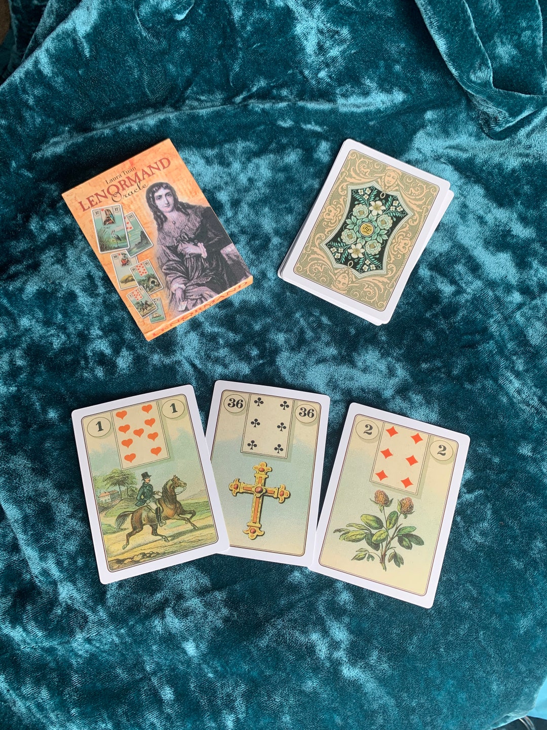 Deck of Lenormand Oracle Cards - Etsy