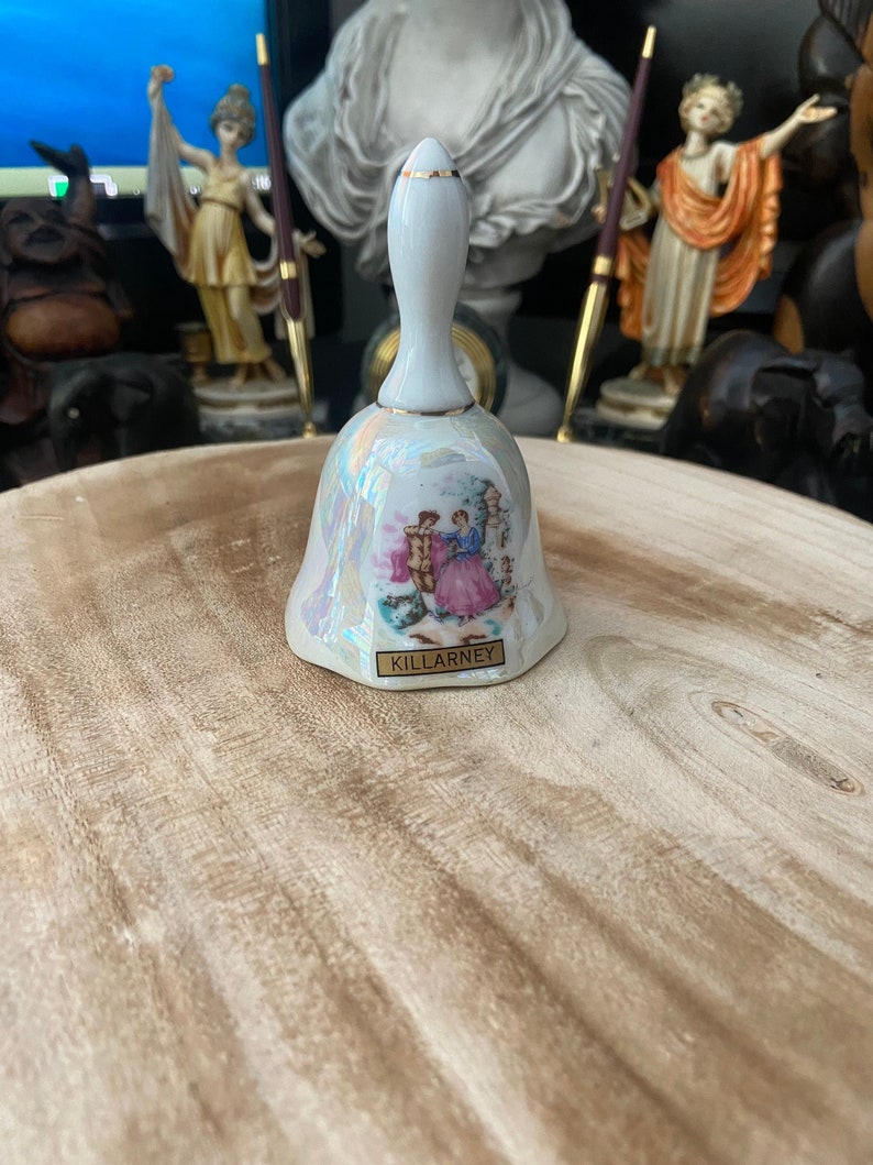 Killarney Vintage Porcelain Bell Handcrafted Irish Souvenir in Fine ...
