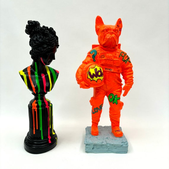 Graffiti Astronaut Statue