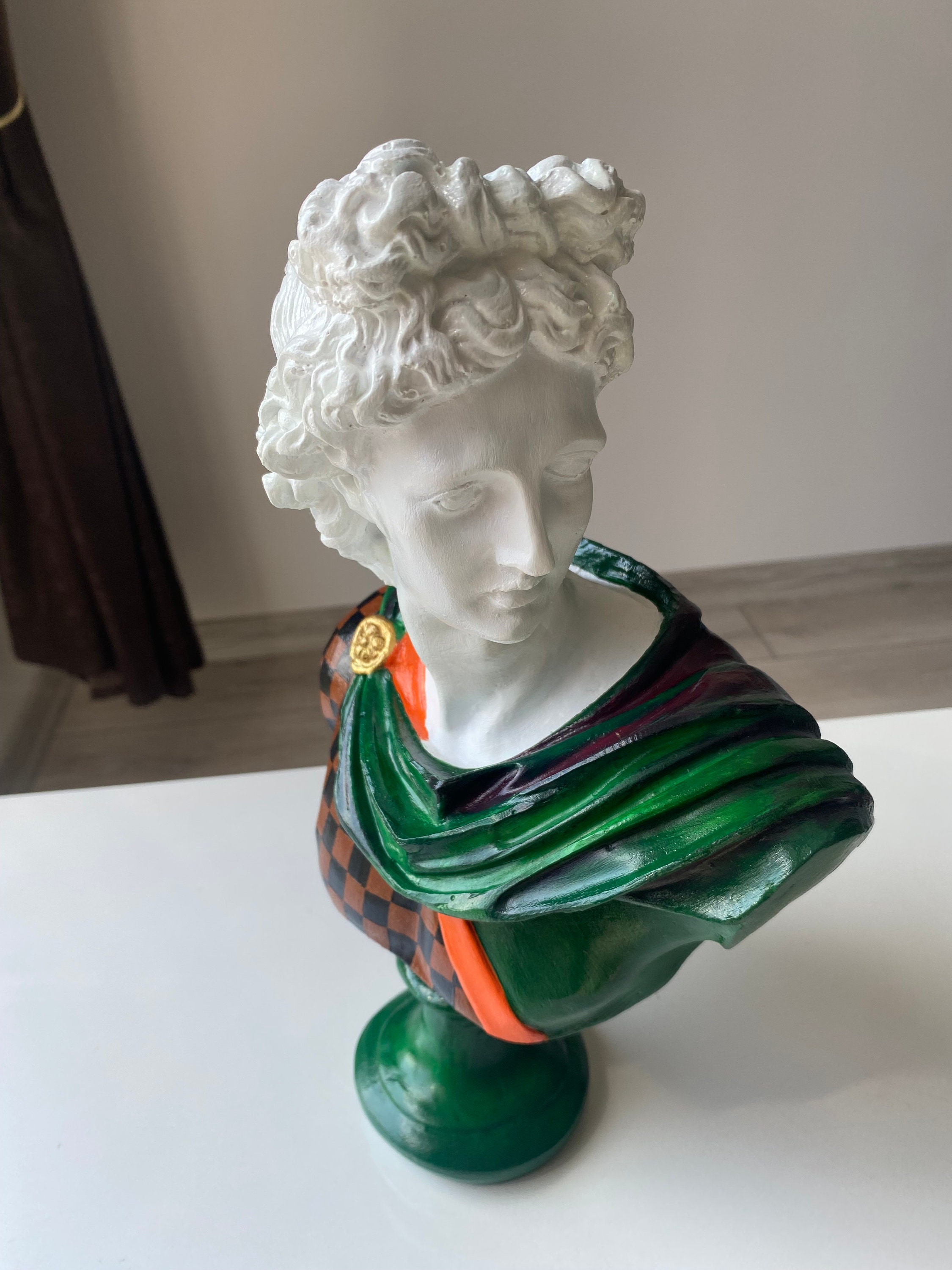 Apollo Ancient Greek Statuestatue of Apollomodern Apollo - Etsy