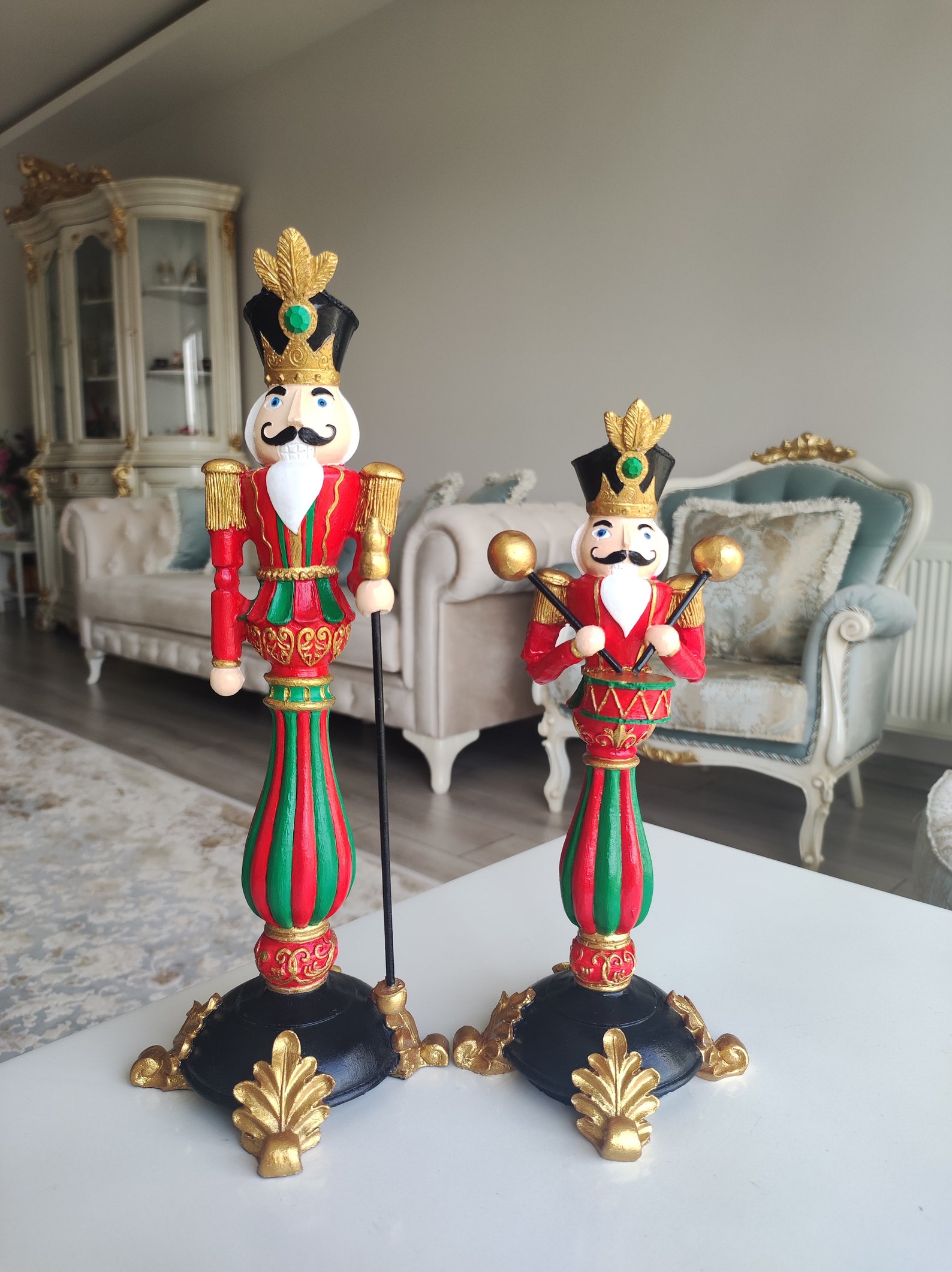 Tin Soldier Candlestick,lead Soldier Candle Holder,nutcracker ...