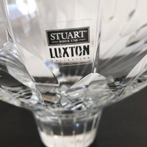 Large & Heavy Stuart Crystal Glass prism Bowl - Etsy UK