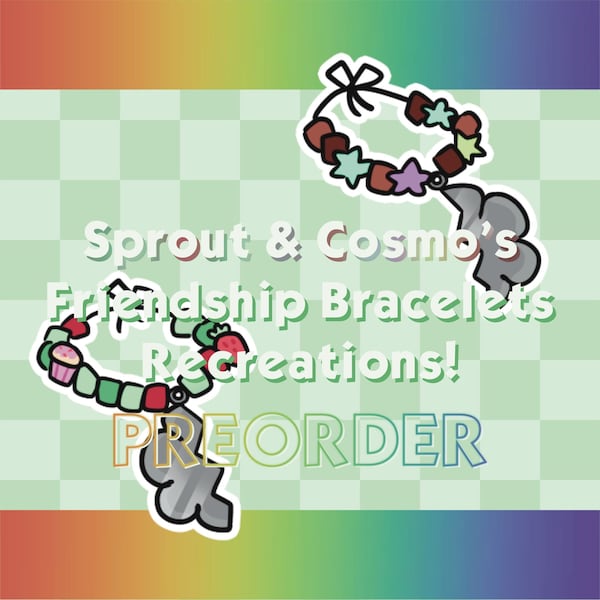 Sprout and Cosmo Bracelet - Etsy