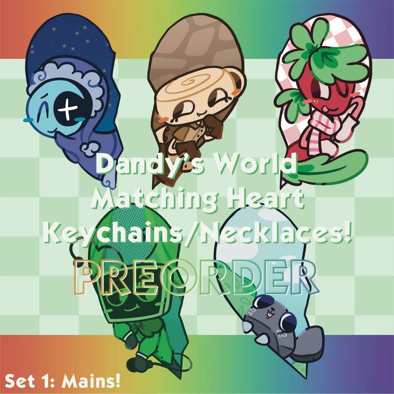 Dandy World Keychain - Etsy