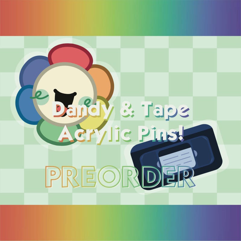 Dandy World Pins - Etsy