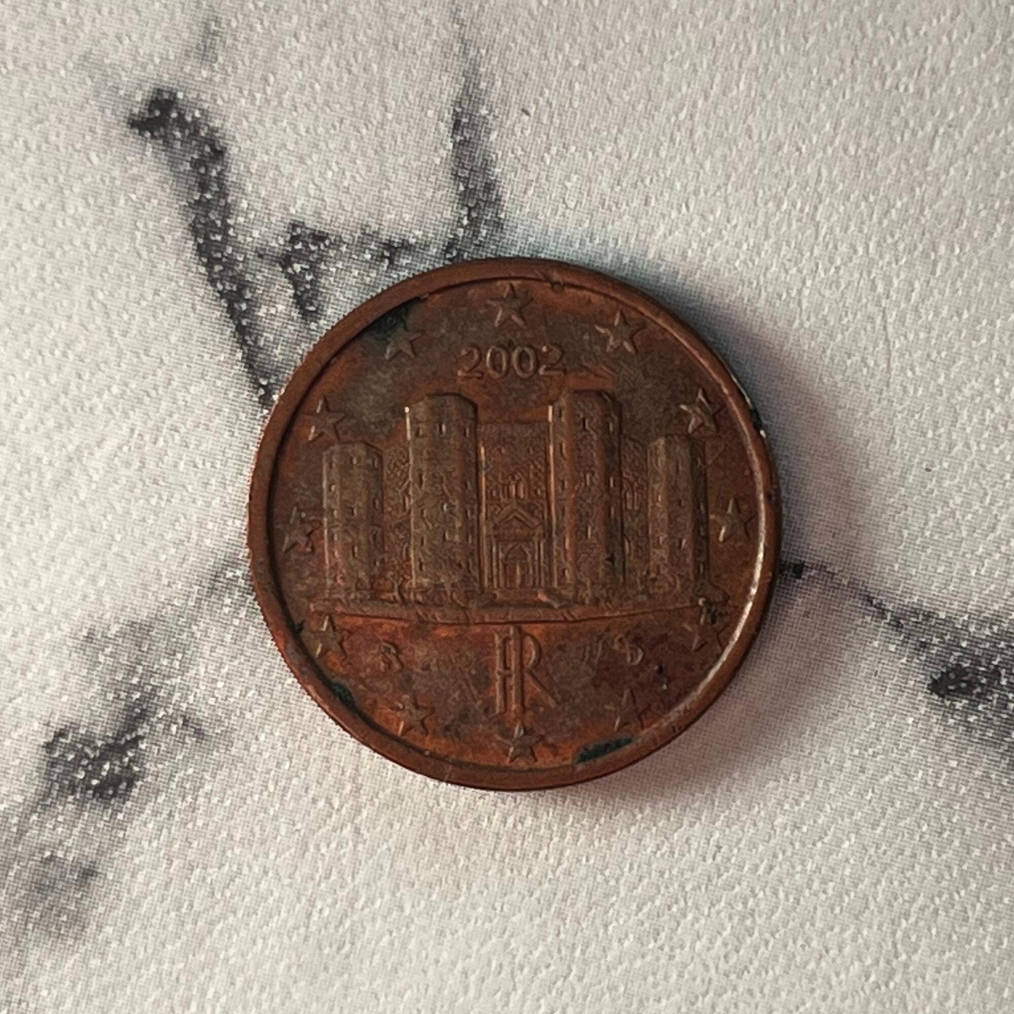 TRÈS RARE 1 centime d'euro italien 2002 - Etsy France