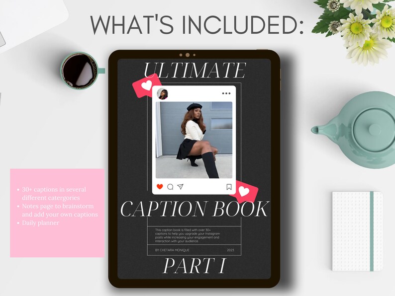 Ultimate Caption Book for Instagram I Caption Ideas for Influencers I ...