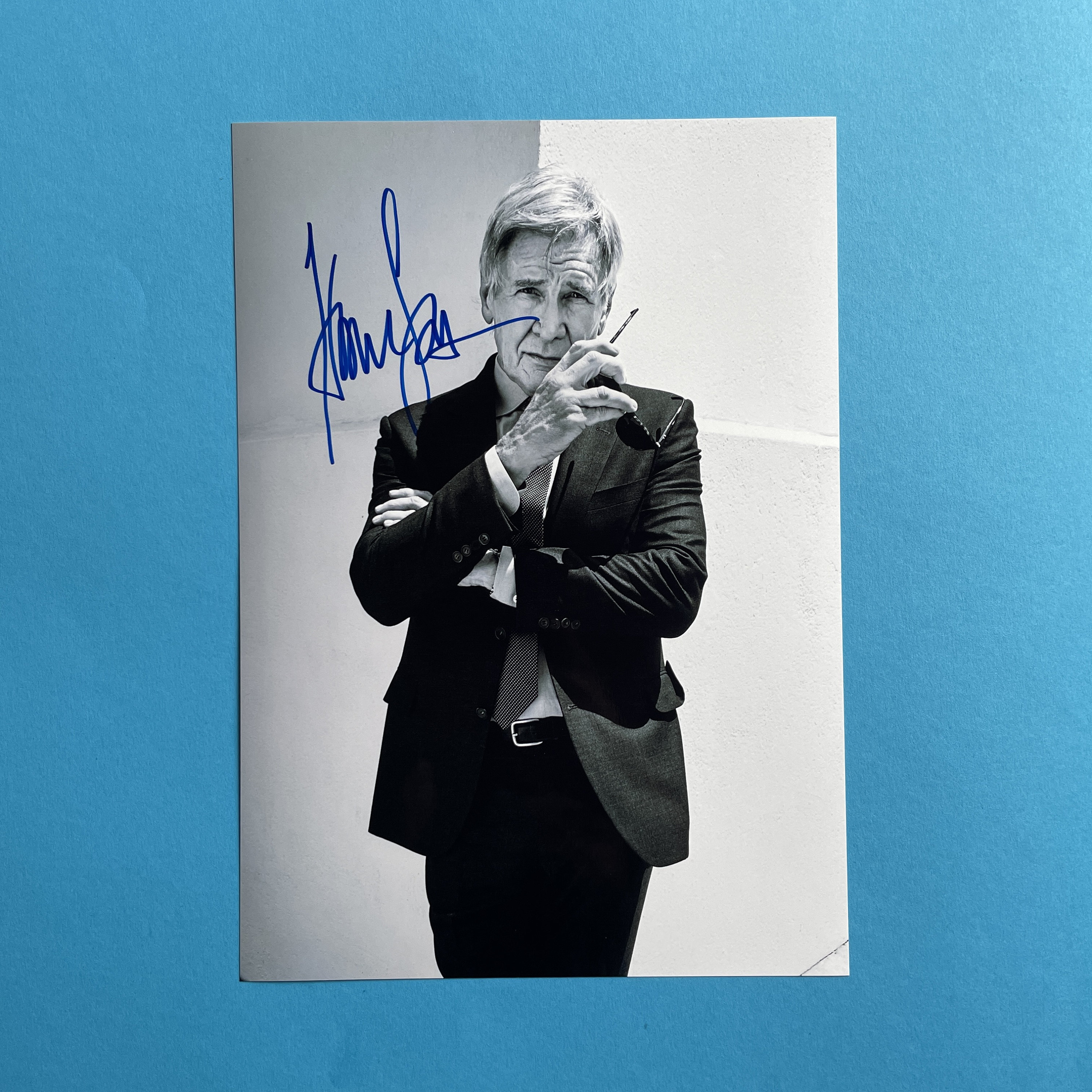 Harrison Ford Signed Photo Authentic Autograph With COA - Etsy