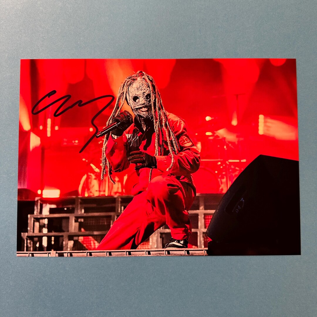 Corey Taylor - Slipknot Signed Photo Authentic Autograph With COA - Etsy