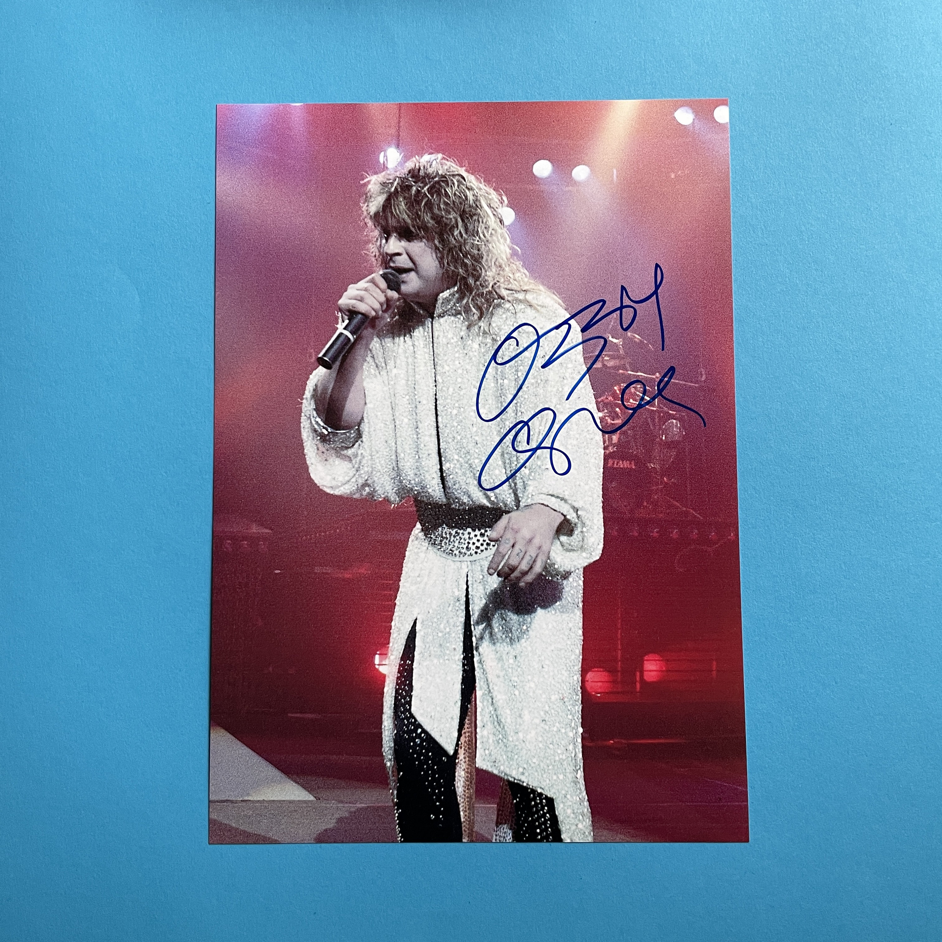 Ozzy Osbourne Signed Photo Authentic Autograph With COA - Etsy