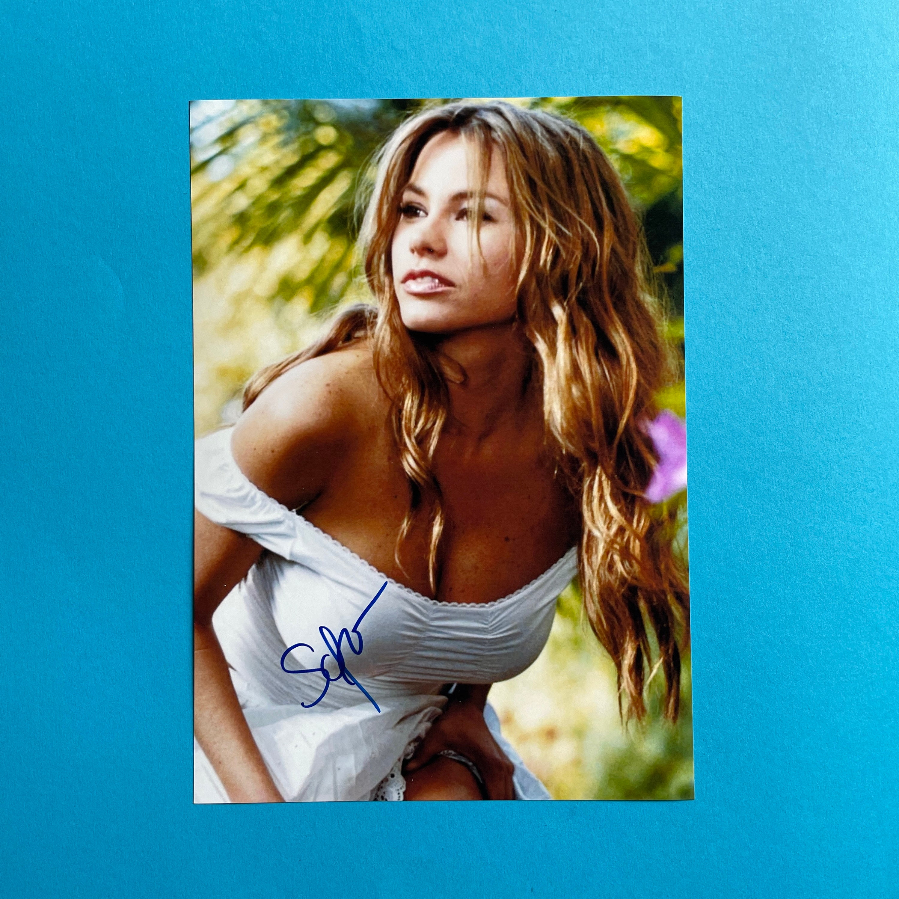 Sofia Vergara Signed Photo Authentic Autograph With COA - Etsy