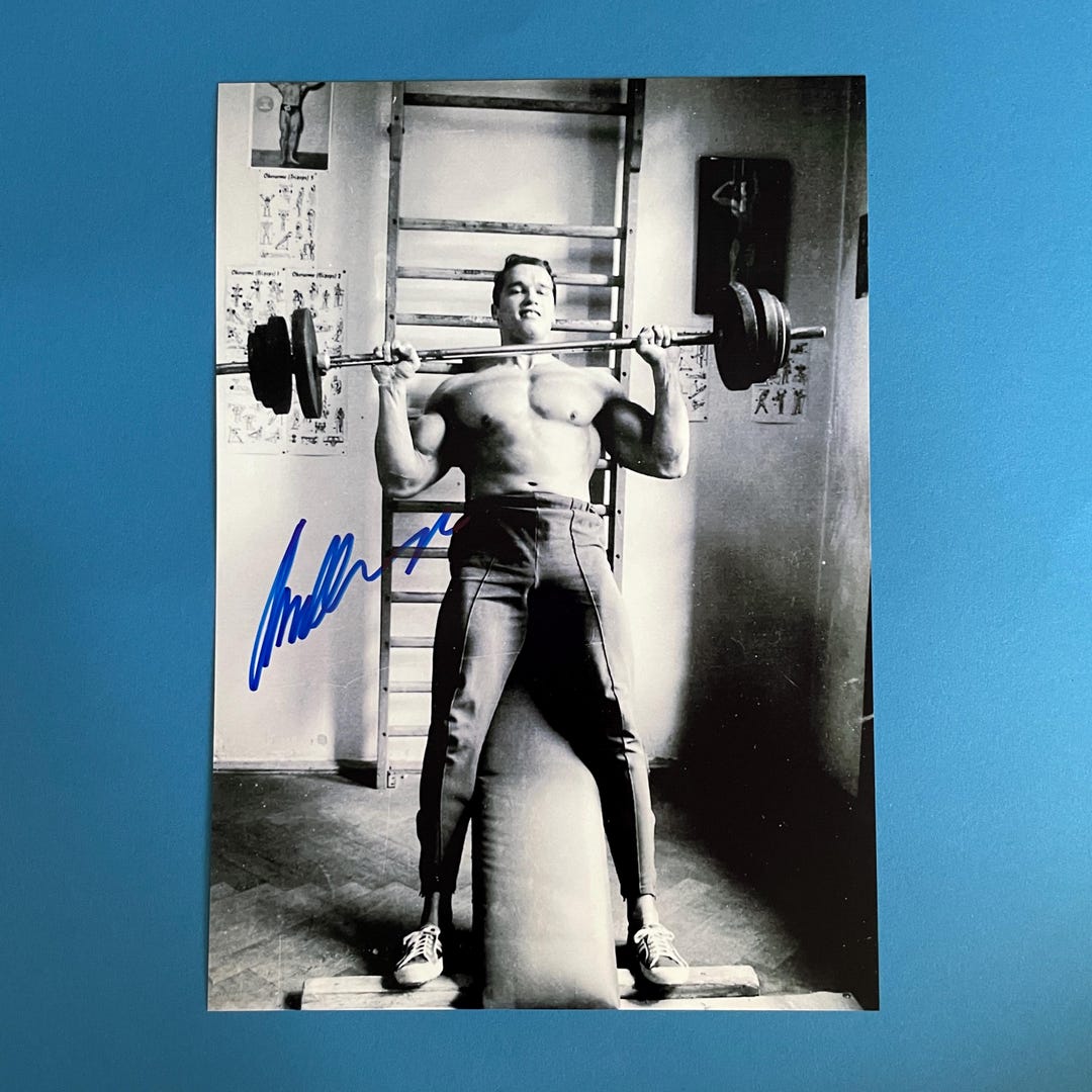Arnold Schwarzenegger Signed Photo Authentic Autograph With COA - Etsy