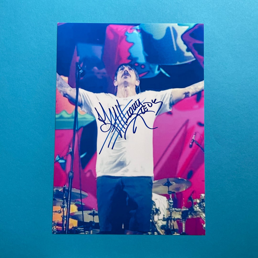 Anthony Kiedis Red Hot Chili Peppers Signed Photo Authentic Autograph With COA - Etsy