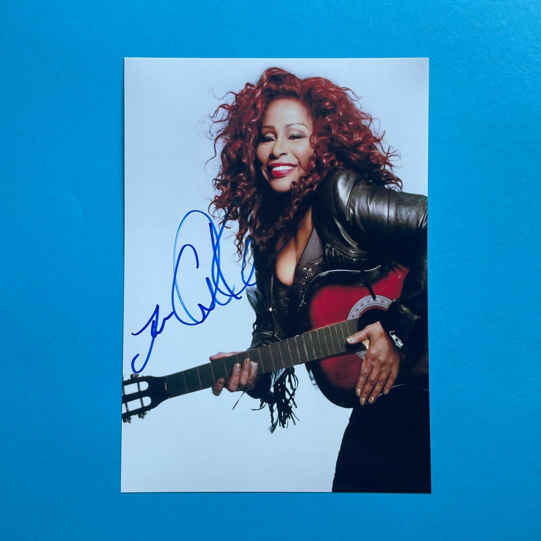 Chaka Khan Signed Photo Authentic Autograph With COA - Etsy