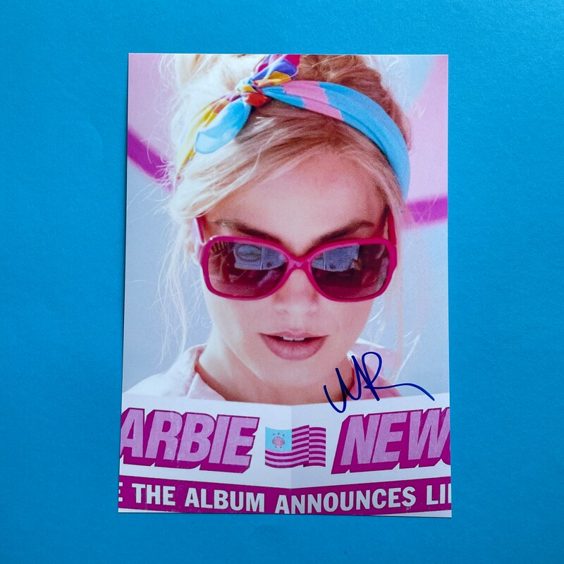 Margot Robbie Signature - Etsy