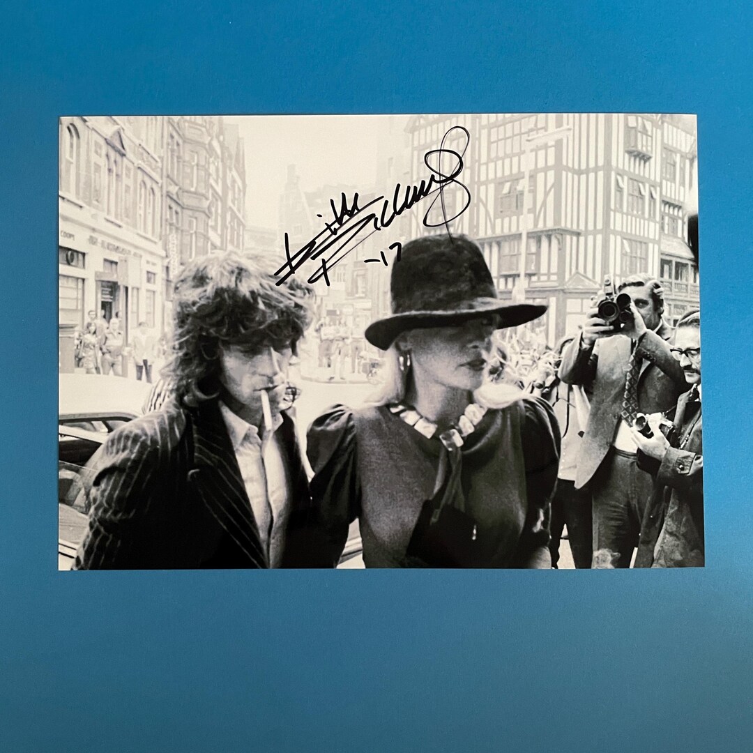 Keith Richards the Rolling Stones Signed Photo Authentic Autograph With ...
